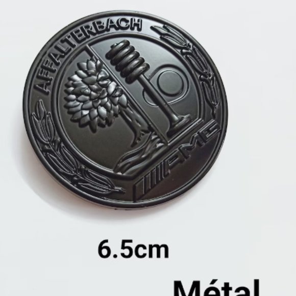Mercedes Benz | Accessories | One Black Brand New Metal Emblem Sticker ...